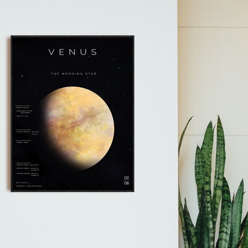 Venus Poster Venus Print Venus Wall Art Venus Venus - Etsy
