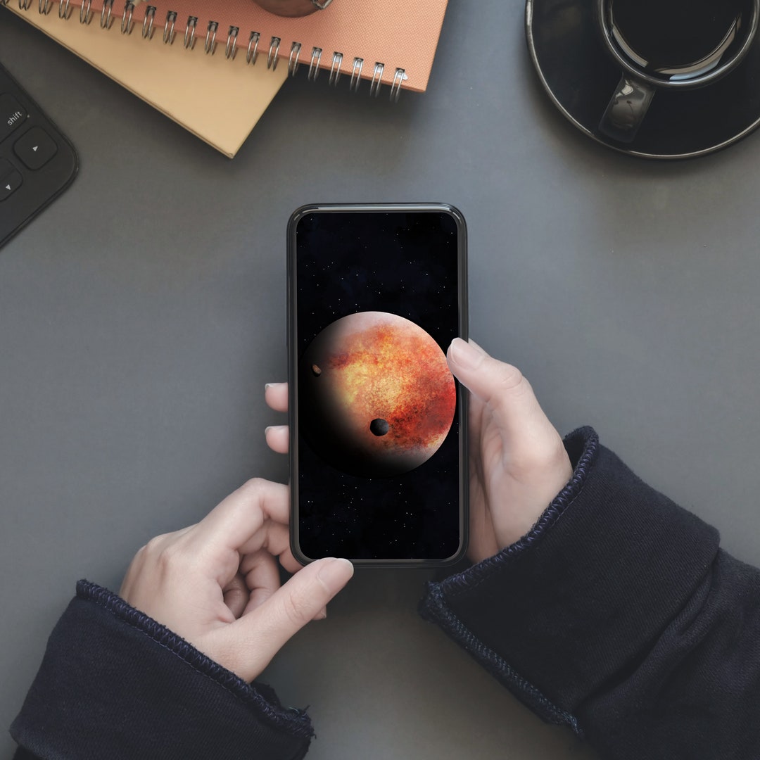 Mars Phone Wallpaper / iPhone X Wallpaper / Samsung Wallpaper / Dark ...