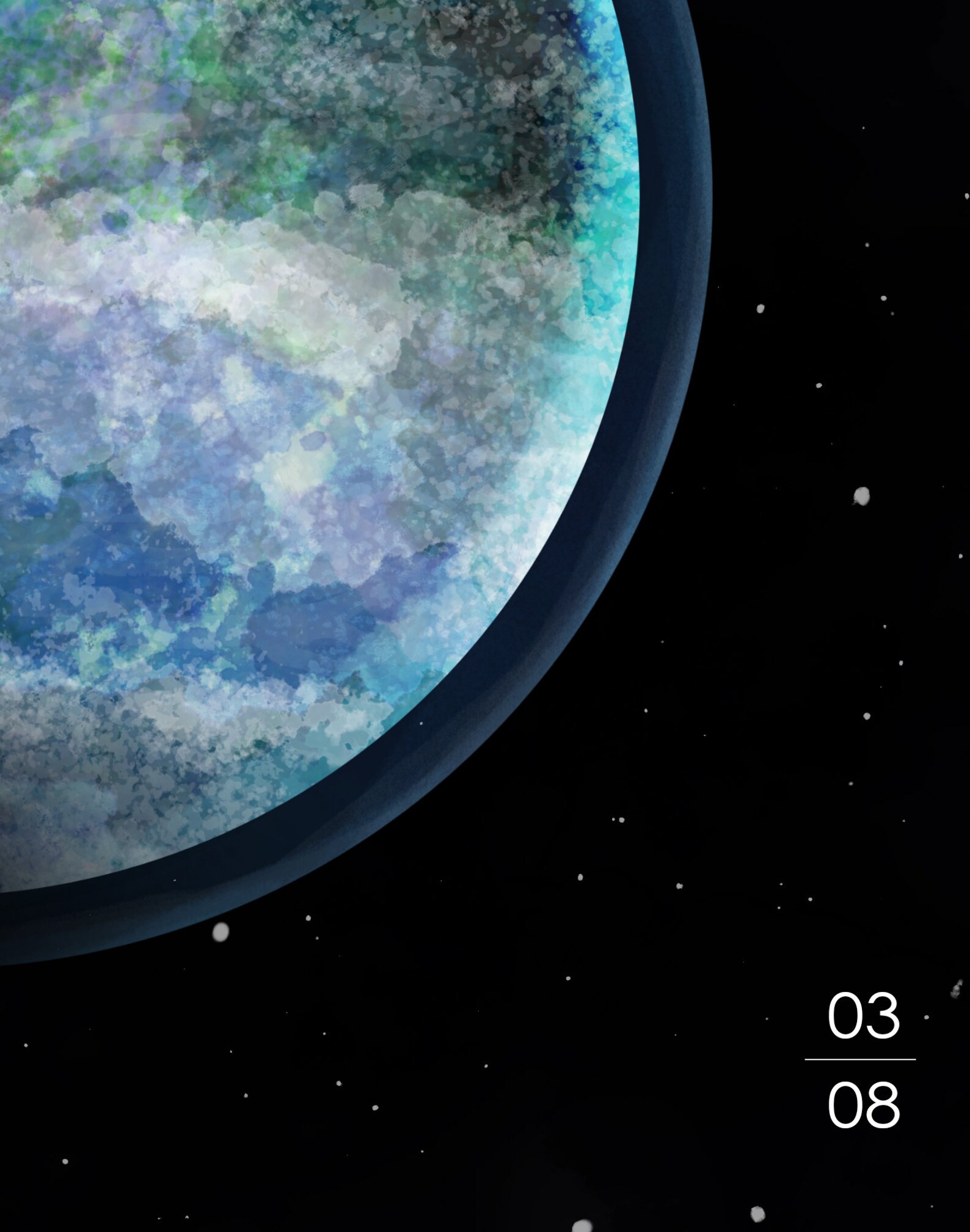 Digital Earth Poster - Etsy