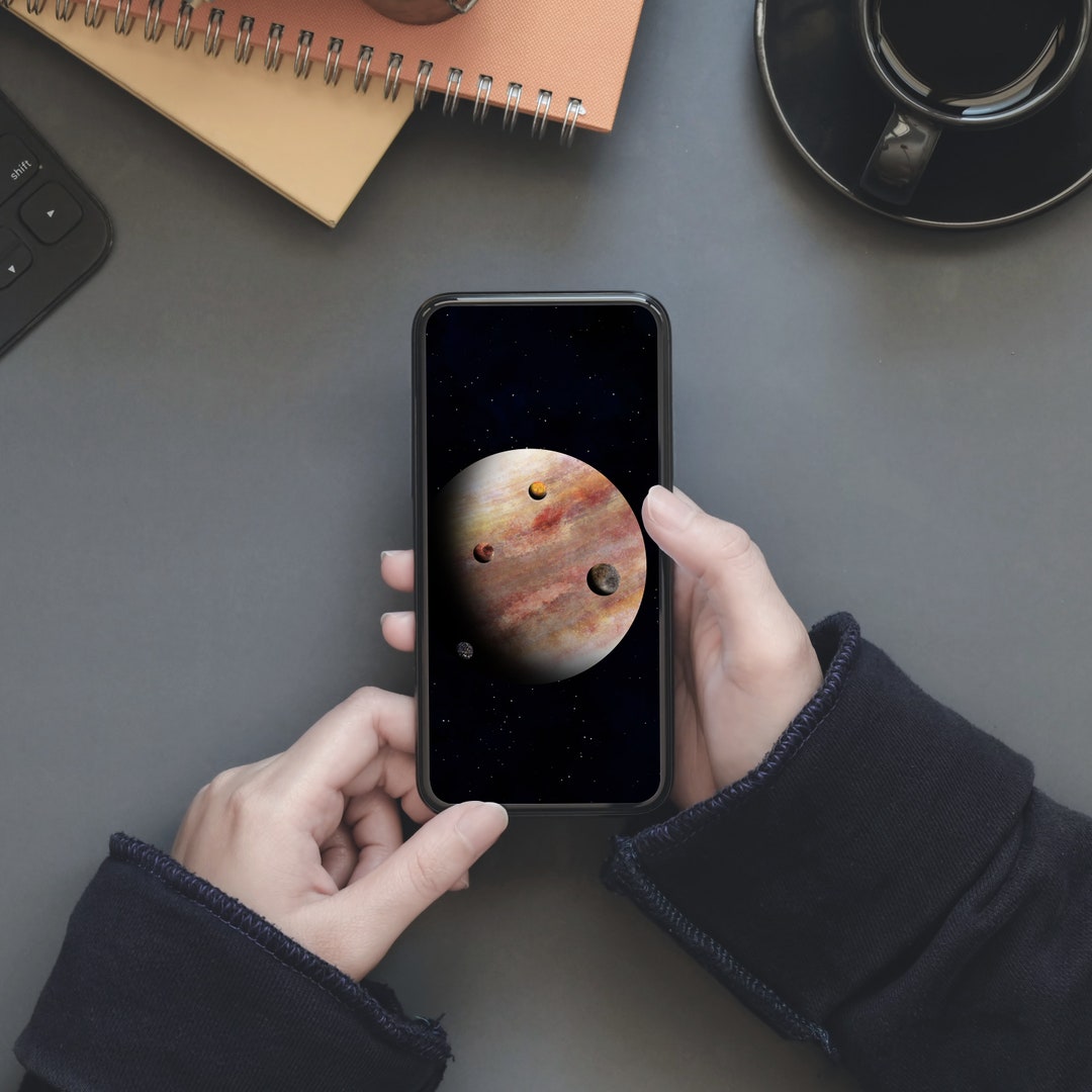 Jupiter Phone Wallpaper / iPhone X Wallpaper / Samsung Wallpaper ...