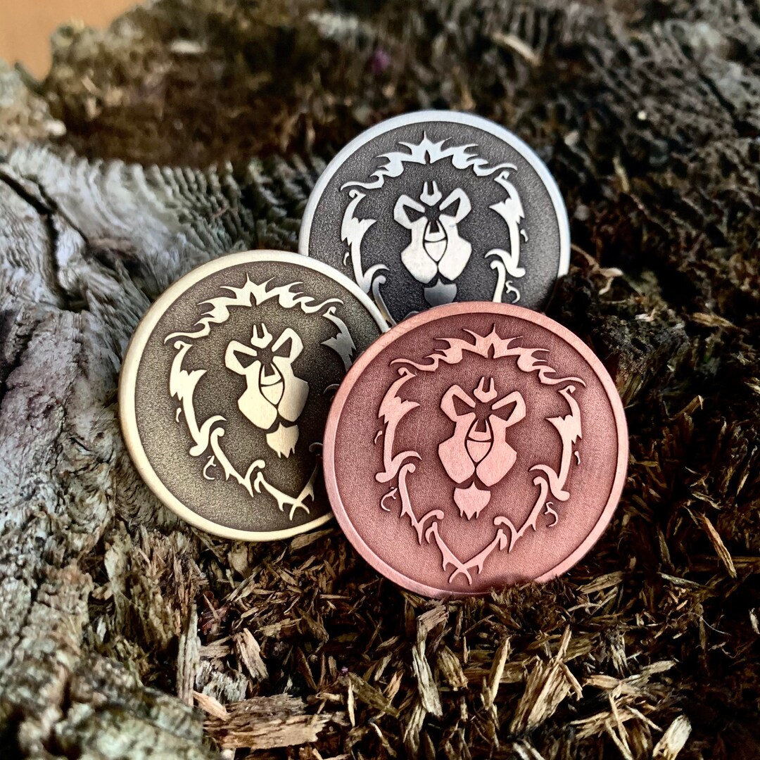World of Warcraft Coin, Pendant, Pin, Keychain 33mm, 1.25 Inch - Etsy