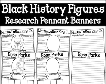 Women Leaders Research Pennant Banner Project | 3-5 | Homeschool ...