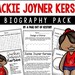 Jackie Joyner Kersee Biography Unit Pack 3-5 Homeschool Social Studies ...