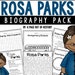 Ruby Bridges Biography Unit Pack 3-5 Homeschool Social Studies ...