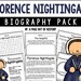 No Prep Printable Biography | Florence Nightingale Reading Passage ...