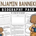 Benjamin Banneker Biography Unit Pack | 3-5 | Homeschool | Social ...