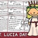St. Lucias Day Holidays Reading Comprehension Passages K-2 Homeschool ...