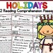 St. Lucias Day Holidays Reading Comprehension Passages K-2 - Etsy