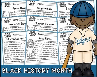 Famous Inventors Reading Comprehension Passages K-2 Homeschool Social ...