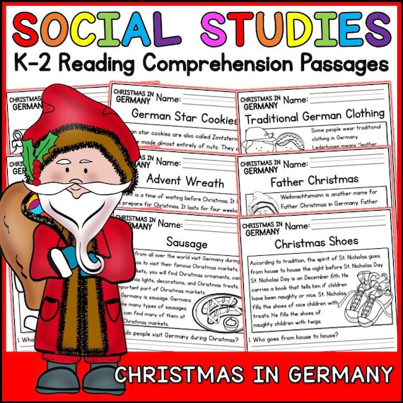 Christmas Reading Worksheets