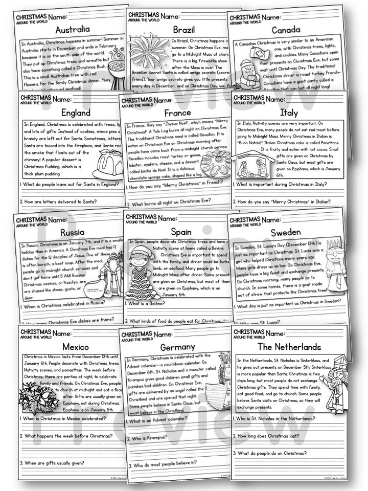 K-2 Social Studies Reading Comprehension Passages Mega Bundle ...