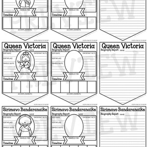 Women Leaders Research Pennant Banner Project | 3-5 | Homeschool ...