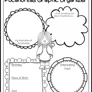 Pocahontas Biography Unit Pack | 3-5 | Homeschool | Social Studies ...