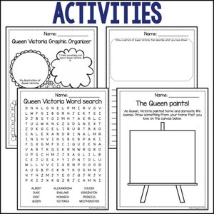 Queen Victoria Biography Unit Pack | 3-5 | Homeschool | Social Studies ...