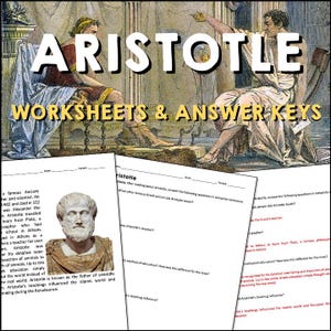 Aristotle Ancient Greece Reading Worksheets & Answer Keys, Ancient ...