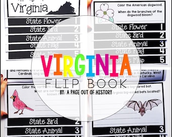 Kentucky State Flip Book | 3-5 | Homeschool | Social Studies Printable ...