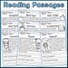 Famous Native Americans Reading Comprehension Passages K-2 Homeschool ...