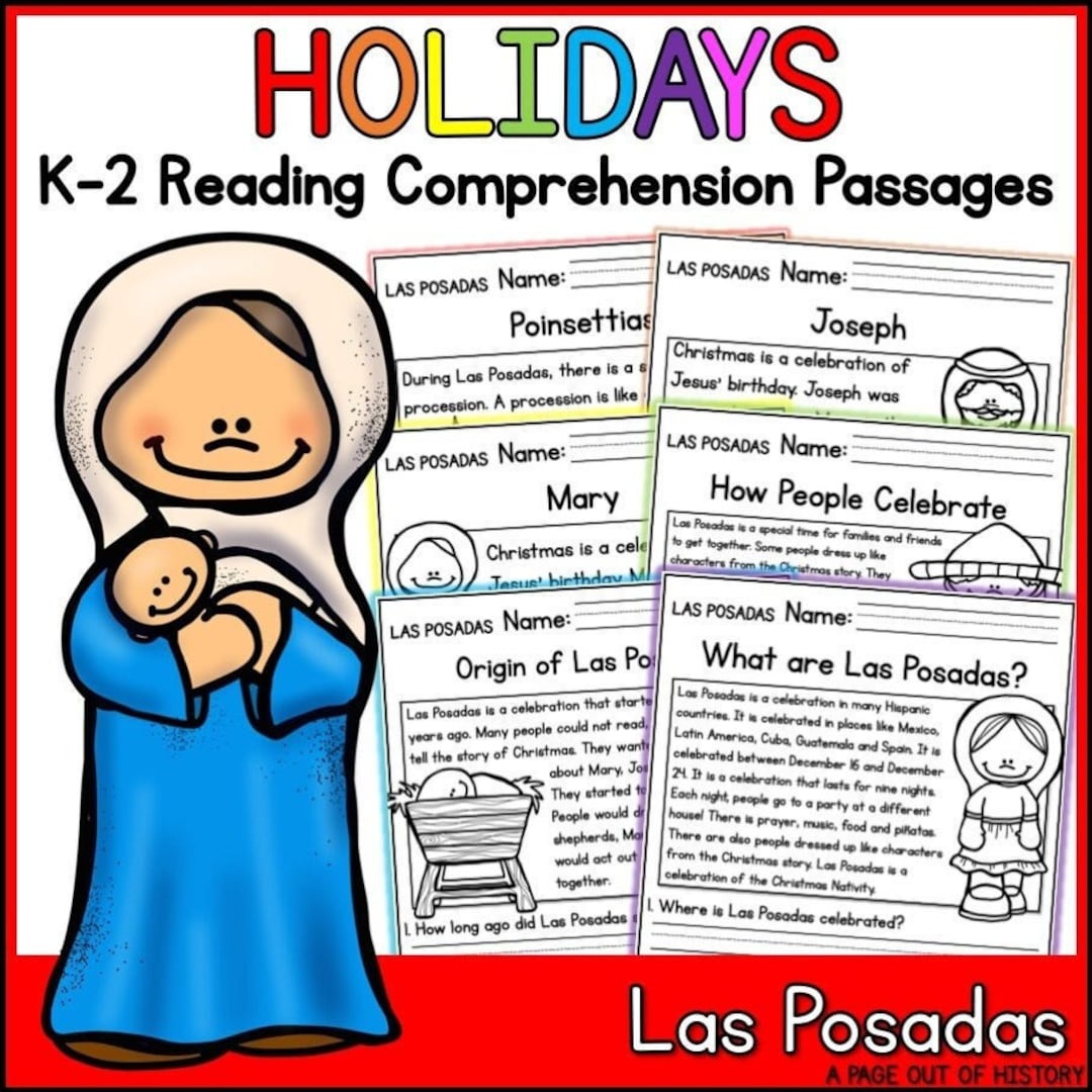 Hojas de trabajo imprimibles de pasajes de comprensión de lectura de ...