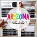 Arizona State Flip Book | 3-5 | Homeschool | Social Studies Printable ...