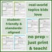 K-2 Reading Comprehension Worksheets, Landforms Passages, Stories With ...