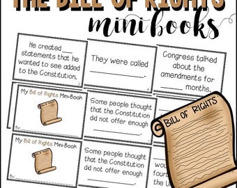 Quarterhouse Bill of Rights Poster, Social Studies Classroom Materials ...