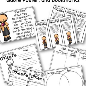 Georgia Okeeffe Biography Unit Pack 3-5 Homeschool Social Studies ...