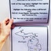 Michigan 3rd-5th Grade State Lesson | Symbols, Map, Flag, Reading ...