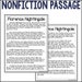 No Prep Printable Biography | Florence Nightingale Reading Passage ...