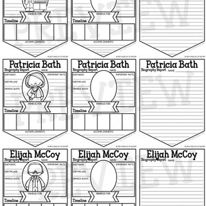 African American Inventors Research Pennant Banner Project | 3-5 ...