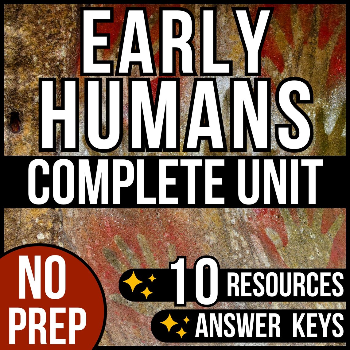 Early Humans Stone Age Unit: Complete Prehistory Lesson Plan Curriculum ...