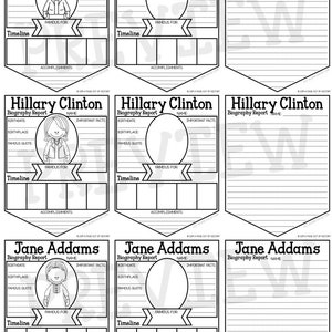Women in History Research Pennant Banner Project | 3-5 | Homeschool ...