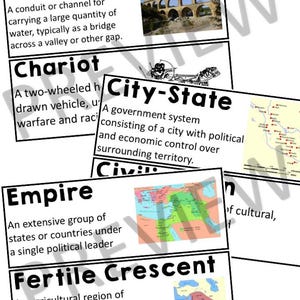 Ancient Mesopotamia Word Wall and Vocabulary Activities - Etsy