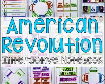 American Revolution Interactive Notebook, US History Passages ...