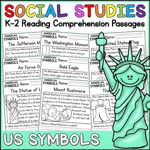 Símbolos Americanos De Primer Grado