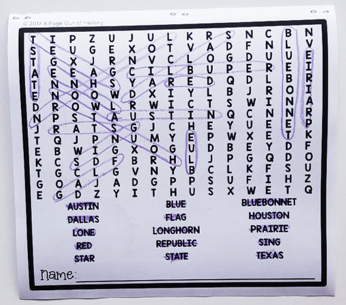 Texas State Flip Book | 3-5 | Homeschool | Social Studies Printable ...