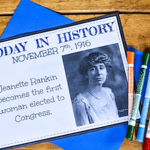 Today in History Bell Ringers Bundle | 6-12 | Homeschool | American ...