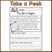 Bill of Rights Reading Comprehension Passages | K-2 | Homeschool ...
