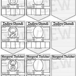 Women Leaders Research Pennant Banner Project | 3-5 | Homeschool ...