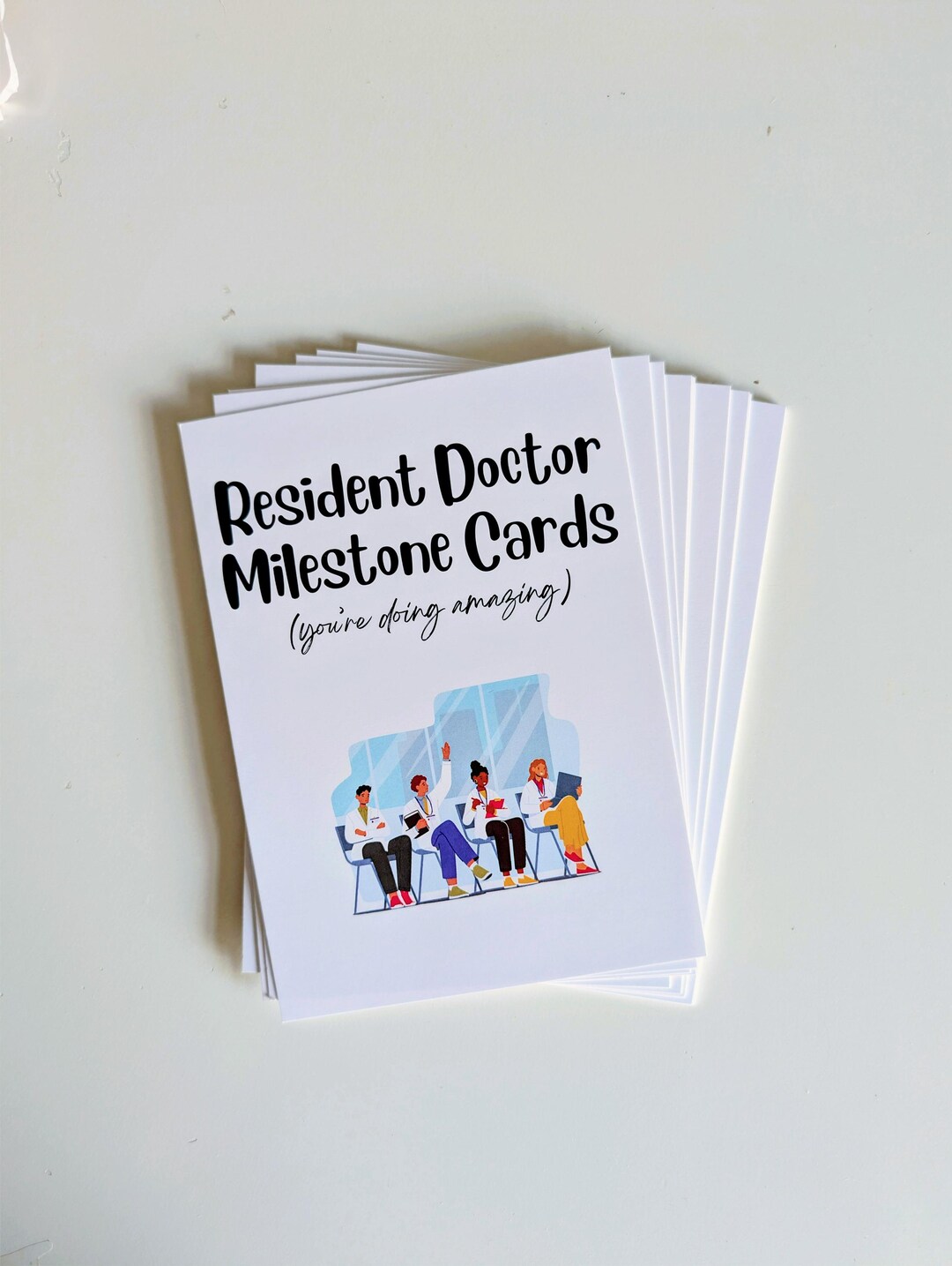 Resident Doctor Milestone Cards | Junior Doctor Gift | Medical Student ...