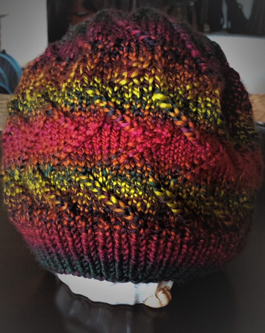 Gemstone Ridged Hat - Etsy