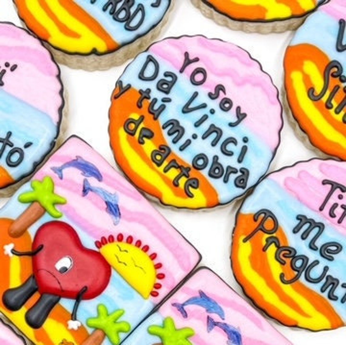 Un Verano Sin Ti Cookies Bad Bunny Cookies Bad Bunny Singer - Etsy