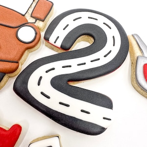 Cars Sugar Cookies, One Dozen Cookies, Custom Cars Cookies, Mater ...