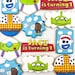 Toy Story Cookies, Woody Cookies, Toy Story One Dozen Cookies, Custom T ...