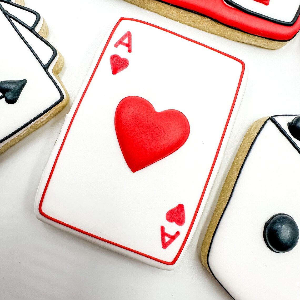 Casino Theme Cookies, Poker Decorated Cookies, Custom Casino Theme ...