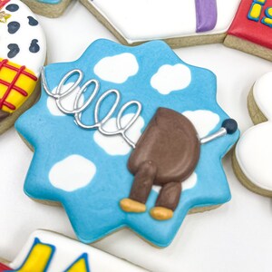 Toy Story Cookies, Woody Cookies, Toy Story One Dozen Cookies, Custom T ...