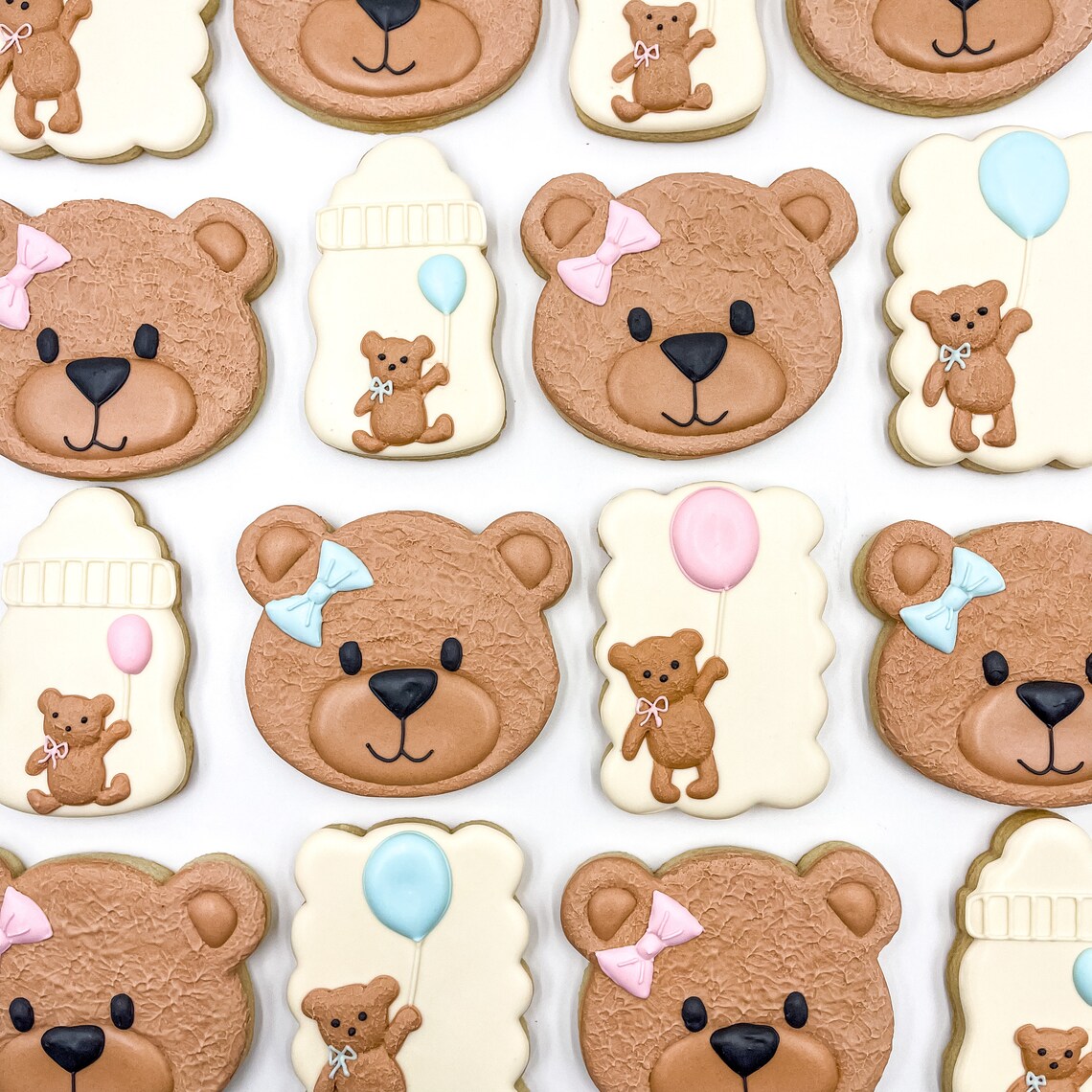 Gender Reveal Cookies, One Dozen Cookies, Custom Gender Reveal Cookies ...