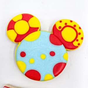 Mickey Clubhouse Cookies, One Dozen Cookies, Custom Mickey Mouse ...