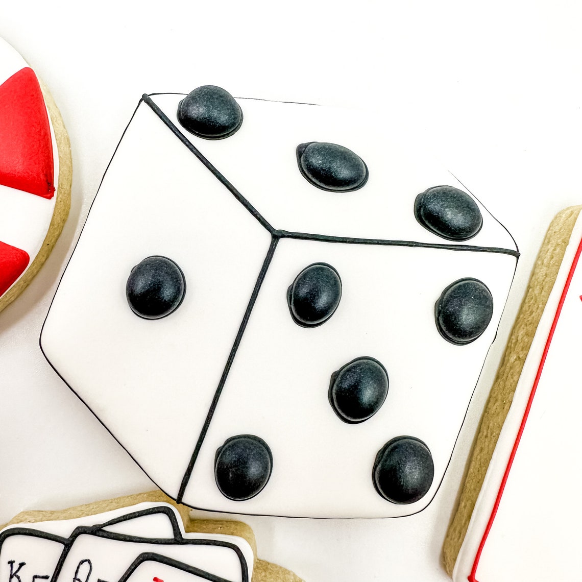 Casino Theme Cookies, Poker Decorated Cookies, Custom Casino Theme ...