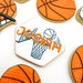 Basketball Cookies, One Dozen Cookies, Custom Basketball Cookies ...