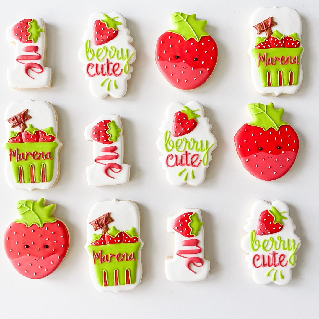 Berry Cookies, One Dozen of Cookies, Sugar Cookies, Berry First ...
